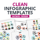 Clean infographic pack, Infographics | GraphicRiver