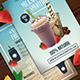 Milkshake & Smoothie Menu Template, Print Templates | GraphicRiver