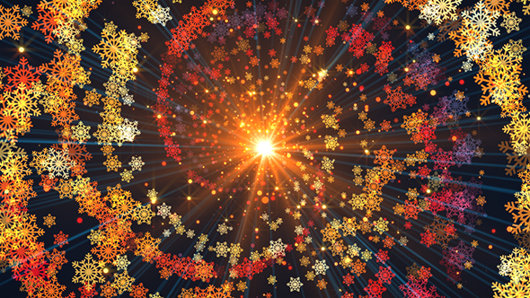 Vortex Snowflakes, Motion Graphics | VideoHive