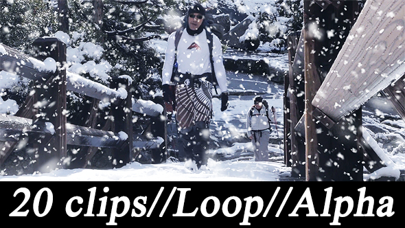 Realistic Snow, Motion Graphics | VideoHive