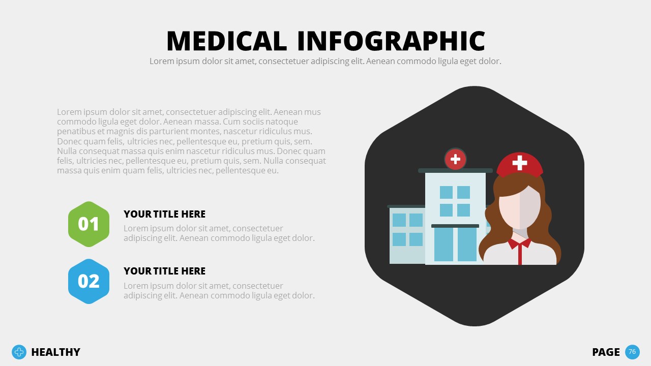 Healthy - Medical and Healthcare Pitch Deck by Spriteit | GraphicRiver