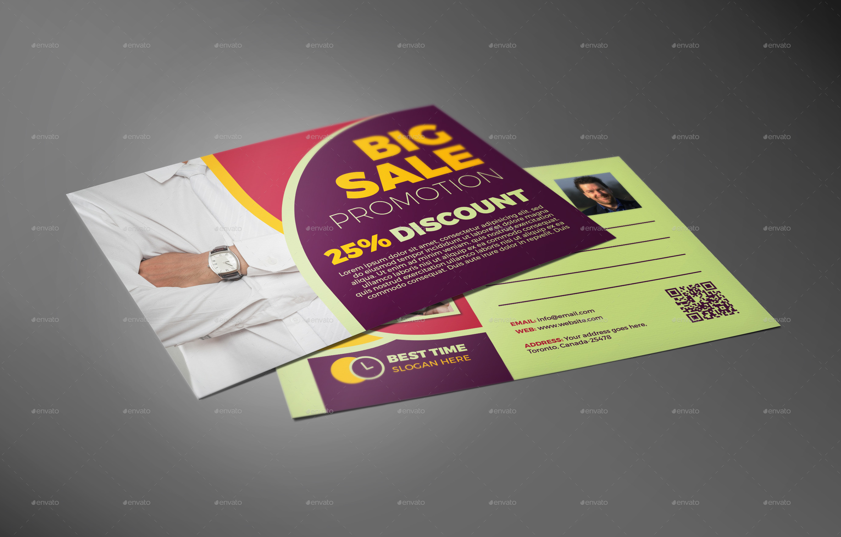 Big Sale Post Card, Print Templates | GraphicRiver