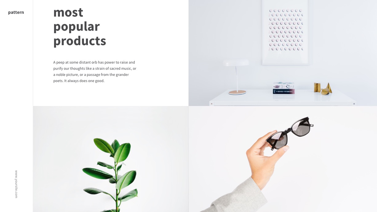 Pattern Minimal Powerpoint, Presentation Templates | GraphicRiver