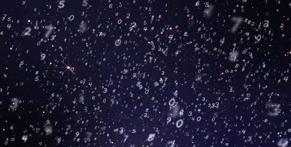 Numbers In Space, Motion Graphics | VideoHive