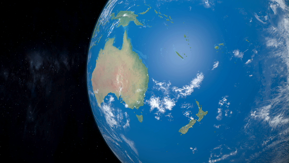 Polynesia, Micronesia and Melanesia in Planet Earth, Motion Graphics