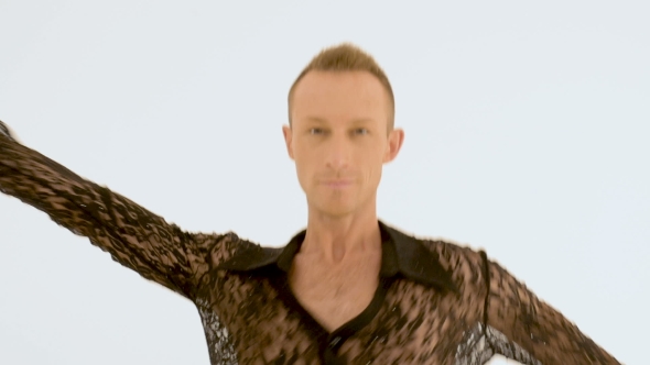 A Young Man Is Dancing, Stock Footage | VideoHive