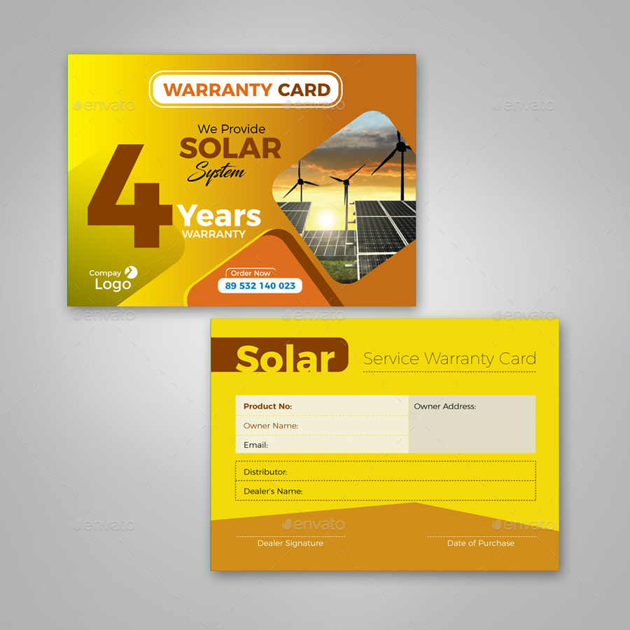 Solar Energy Template Package, Print Templates | GraphicRiver