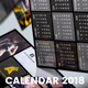Pocket Calendar 2018 - Metro Style by Gizer | GraphicRiver