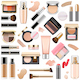Vector Face Makeup Cosmetics, Vectors | GraphicRiver