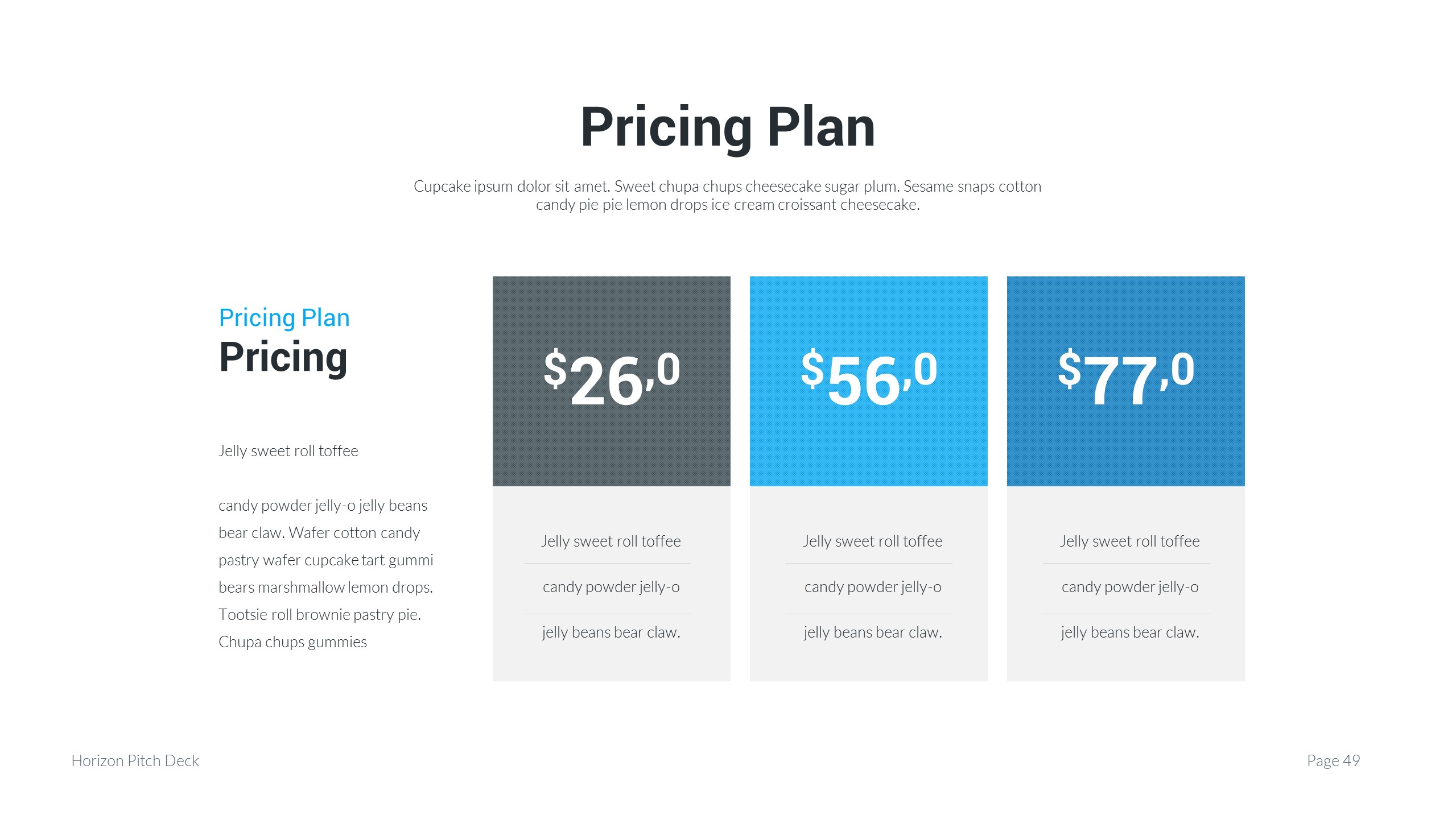 Horizon - Pitch Deck Template by seventhin | GraphicRiver
