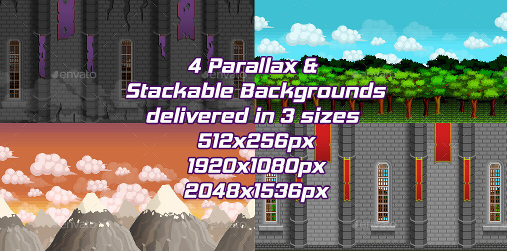 2D Pixel Game Kit 3 of 5 w character sprites & more, Game Assets ...