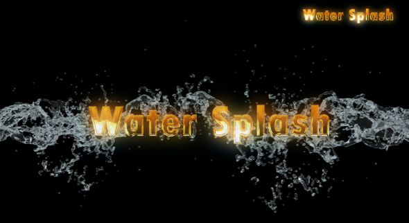 Water Splash, Motion Graphics | VideoHive