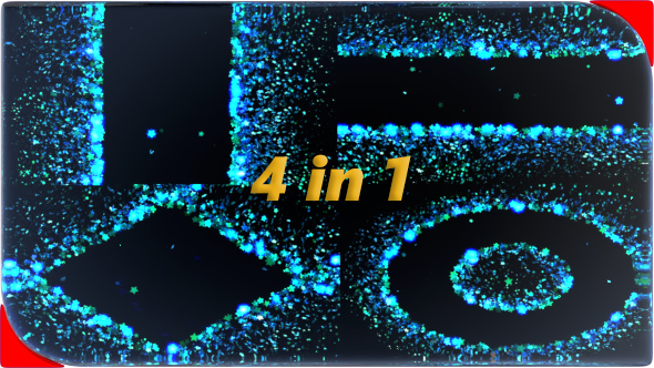 Shining Blue Transition, Motion Graphics | VideoHive