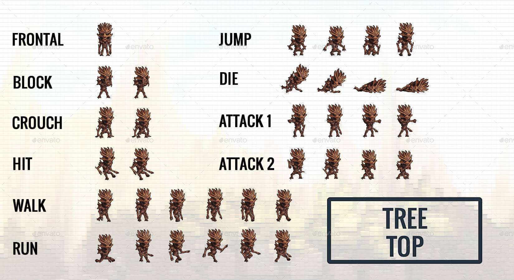 Pixel Heroes Kit 3 of 3 - 2D Complete Pixelart Game Assets Pack, Game ...