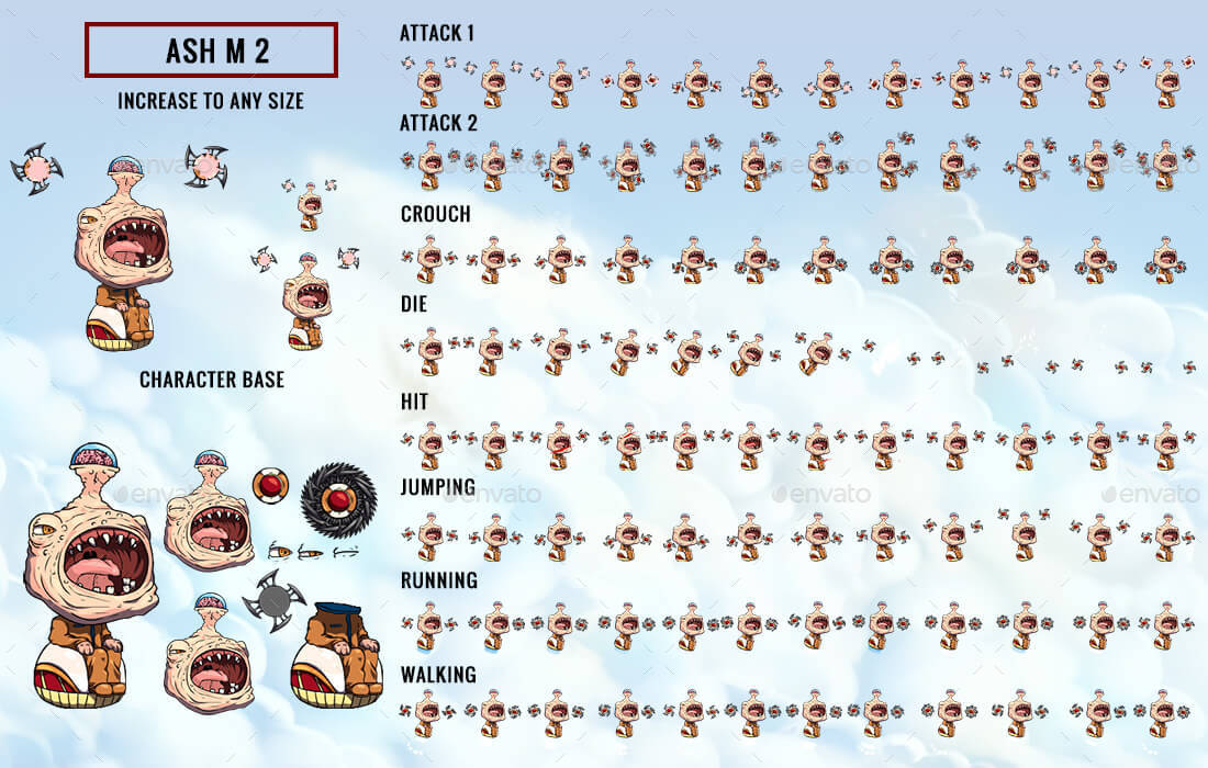 2D Anime Super Heroes Kit 3 of 4 w sprites, backgrounds & more, Game Assets