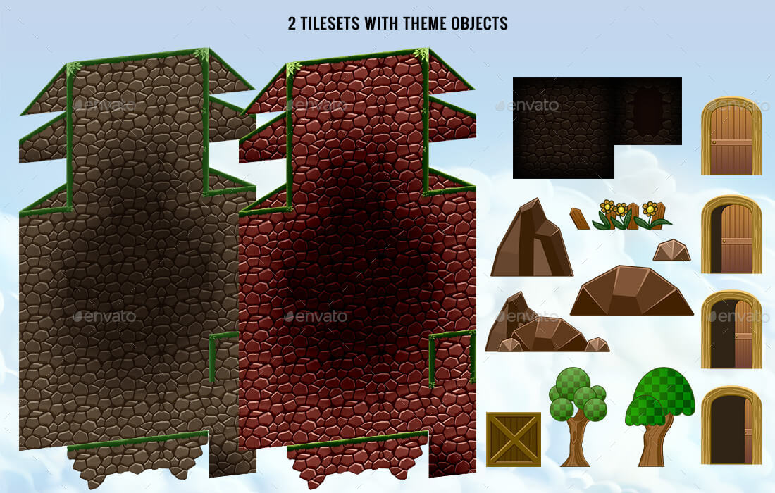 2D Anime Super Heroes Kit 3 of 4 w sprites, backgrounds & more, Game Assets