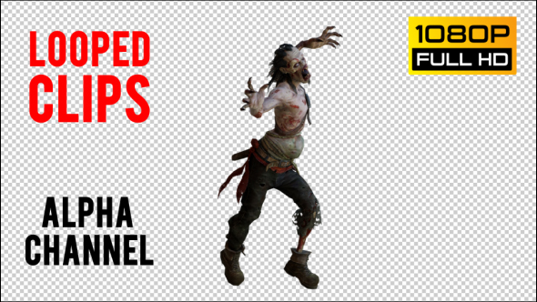 Zombie 21 Realistic Pack 2, Motion Graphics | VideoHive