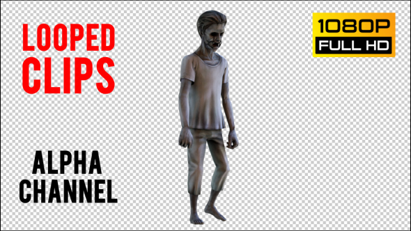 Zombie 25 Realistic Pack 2, Motion Graphics | VideoHive