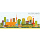 Auckland Skyline with Color Buildings and Blue Sky, Vectors | GraphicRiver