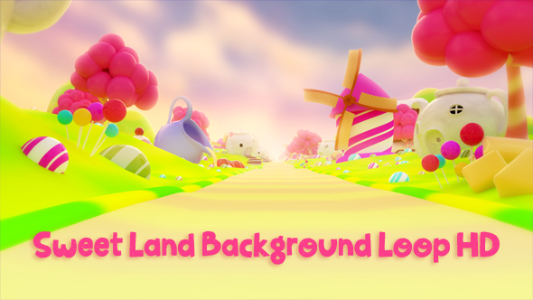 Sweet Land Background Loop HD, Motion Graphics | VideoHive