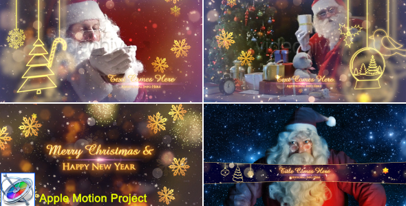 Christmas Promo Pack - Apple Motion, Apple Motion Templates | VideoHive