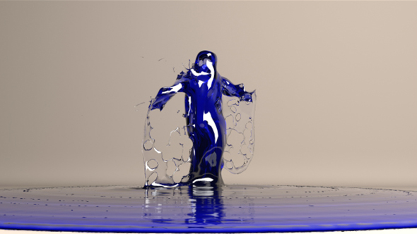 Dancing Liquid Human, Motion Graphics | VideoHive