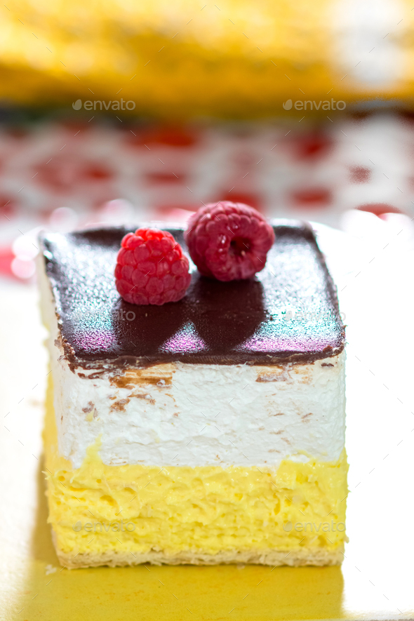 Cream cake dessert Stock Photo by DanielVincek | PhotoDune