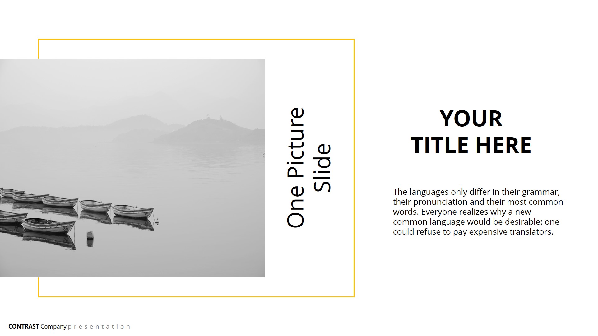 Contrast - Creative Powerpoint Template, Presentation Templates ...