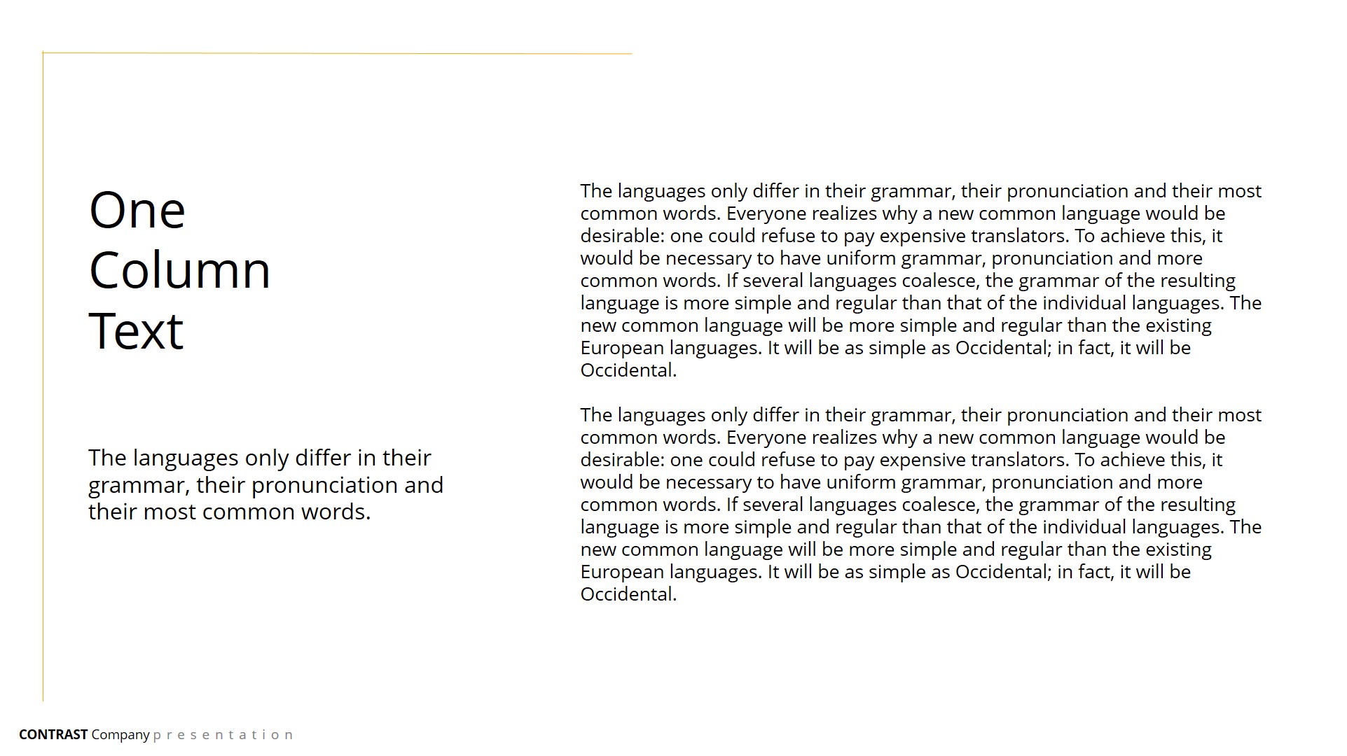 Contrast - Creative Powerpoint Template, Presentation Templates ...