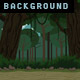 Dark Forest Background, Game Assets | GraphicRiver