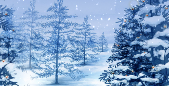 Winter Snowfall 02, Motion Graphics | VideoHive