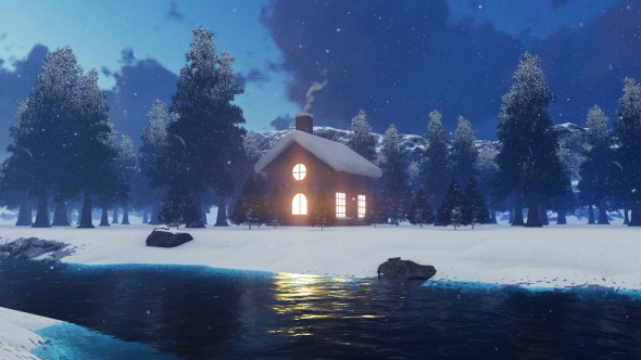 Christmas Night, Motion Graphics | VideoHive