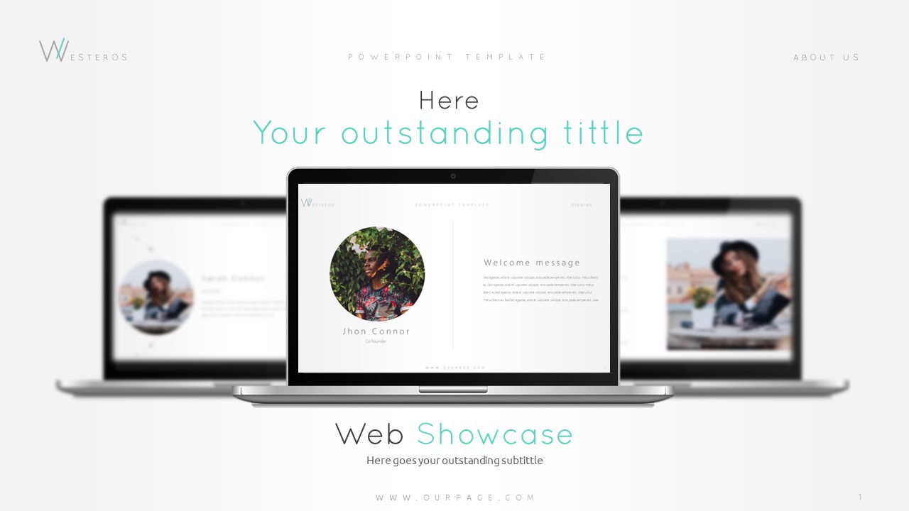 West Powerpoint Template by Emmcommas | GraphicRiver