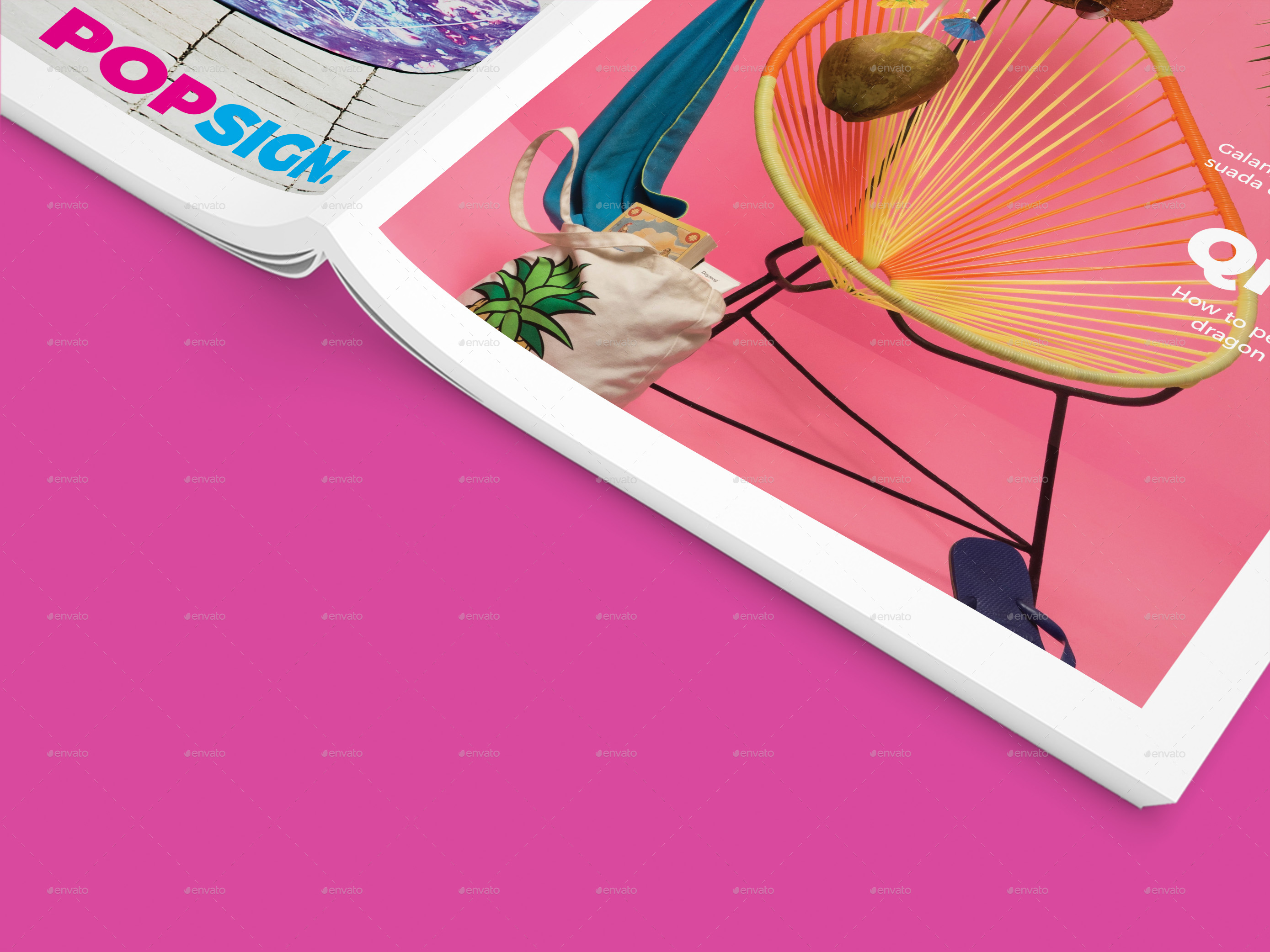 Popsign Multipurpose Magazine, Print Templates | GraphicRiver