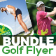 Golf Flyers Bundle, Print Templates | GraphicRiver