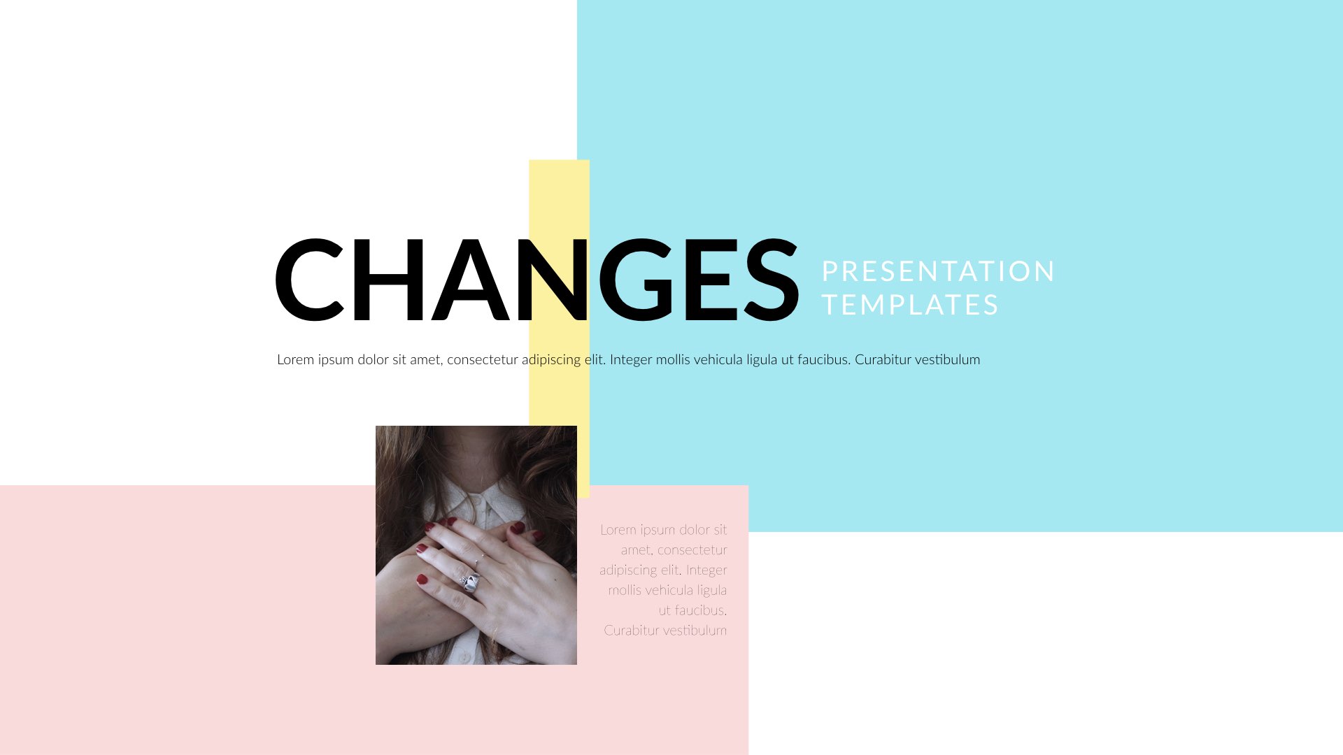 Changes - Keynote Presentation Template, Presentation Templates ...