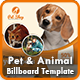 Pet Billboard | Animal Billboard Templates, Print Templates | GraphicRiver