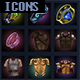 101 RPG Game Icons, Game Assets | GraphicRiver