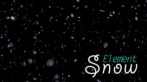 Snow Element, Motion Graphics | VideoHive