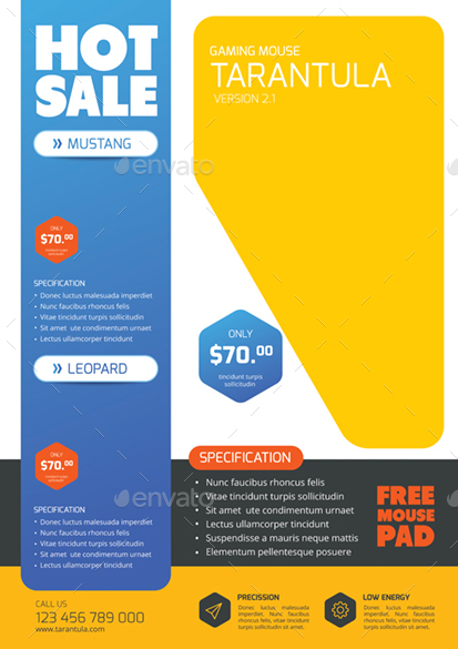 Product Promotion, Print Templates | GraphicRiver