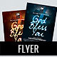 God Bless You Church Flyer, Print Templates | GraphicRiver