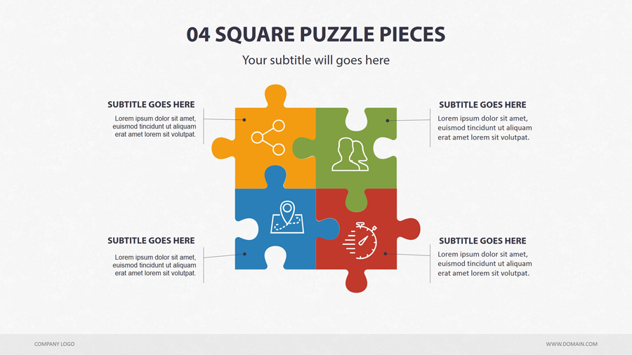 Puzzle Diagram - Keynote, Presentation Templates | GraphicRiver