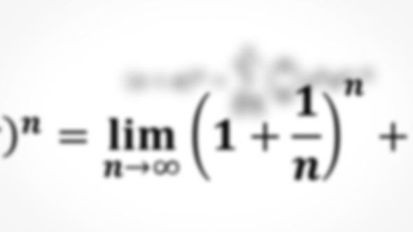 Math Equations Flying and Disappearing in Distance, Motion Graphics