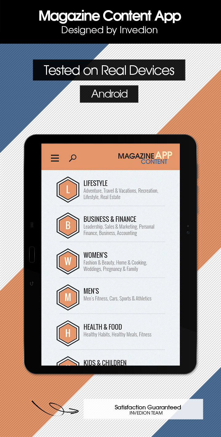 Magazine Content App With CMS - Android [ Push Notifications | Offline ...