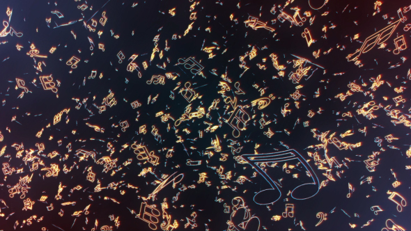 Music Icons Loop Background, Motion Graphics | VideoHive