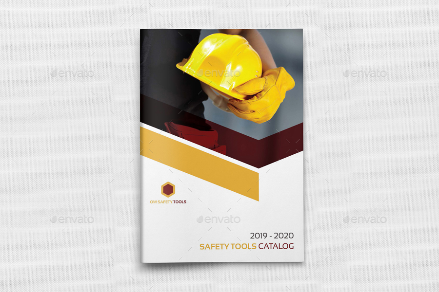 Safety Tools Catalog Brochure Bundle Template, Print Templates ...