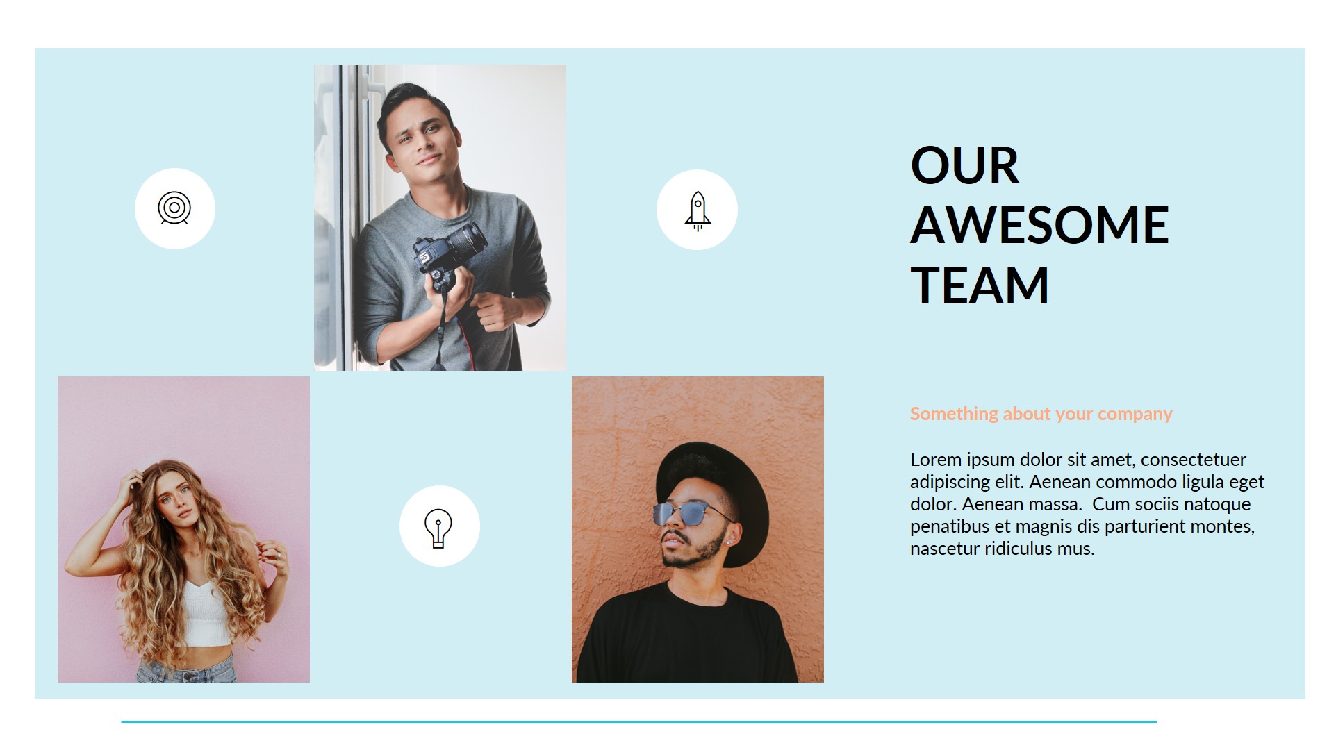 Calm - Minimal Business Powerpoint Template, Presentation Templates