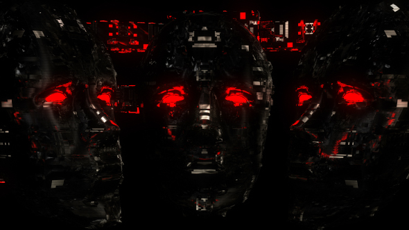 Cyber Face VJ Loop, Motion Graphics | VideoHive