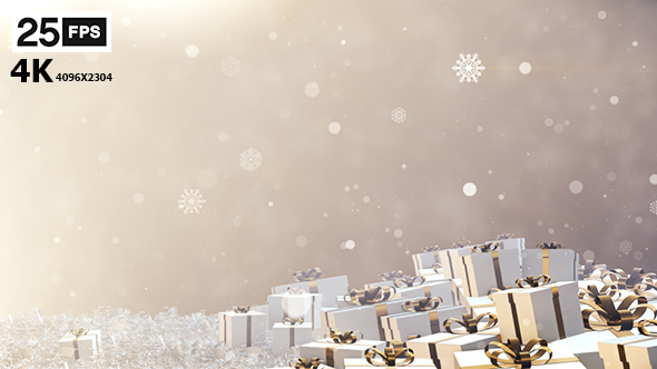 Christmas Gift 4K, Motion Graphics | VideoHive