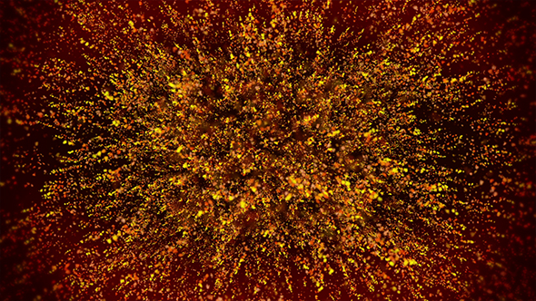 Swirling Orange Stream, Motion Graphics | VideoHive